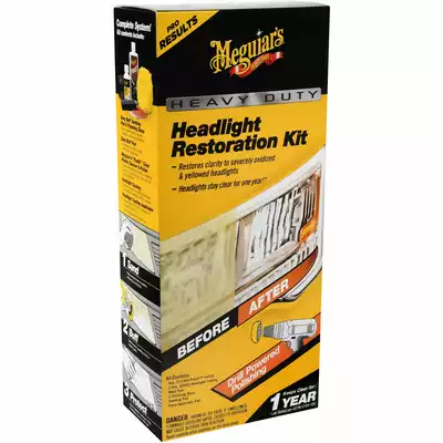 Środki do polerowania reflektorów oraz renowacji lamp.