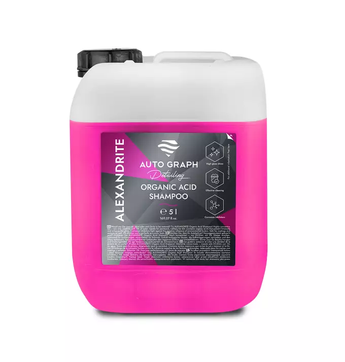 Szampon samochodowy ALEXANDRITE Organic Acid Shampoo 5L Auto Graph ...