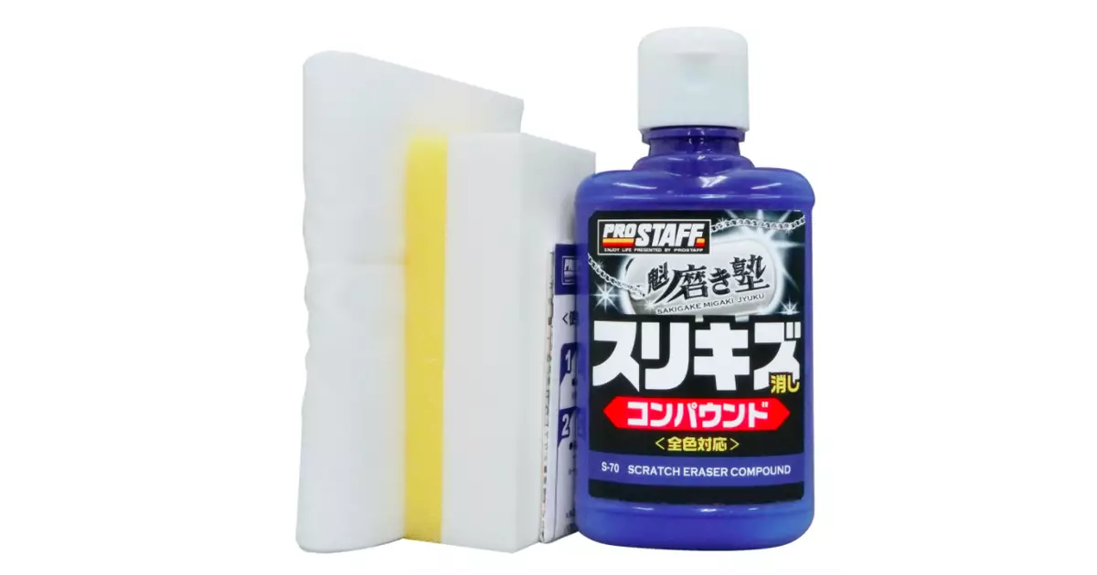 Prostaff Scratch Eraser Compound zestaw do ręcznego polerwania lakieru ...